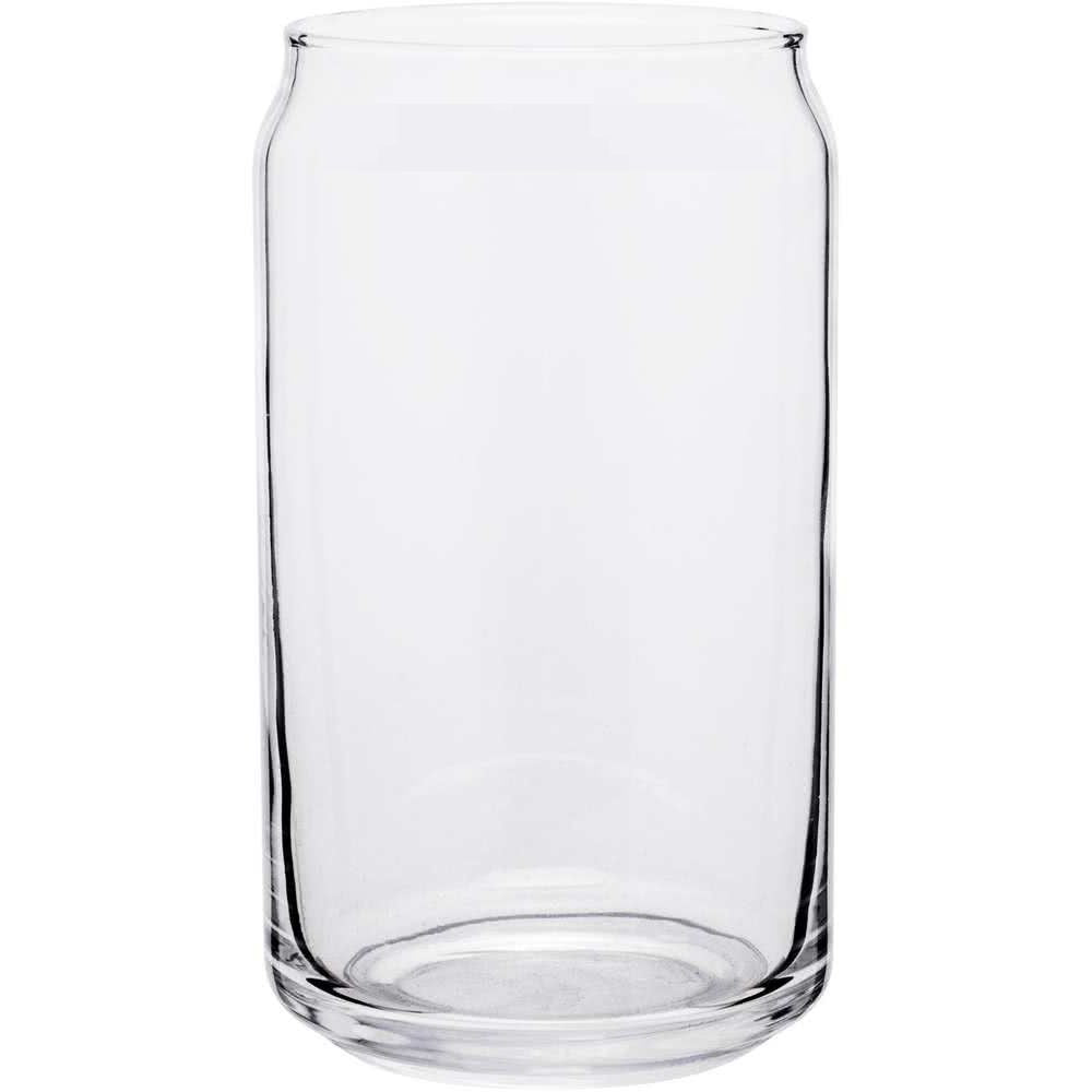 Libbey Beer Can Glass with Personalized Laser Etching | Custom Den